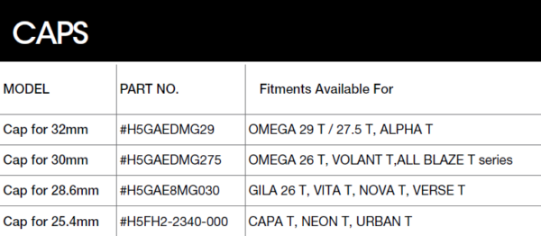 CAPS - RST Suspension
